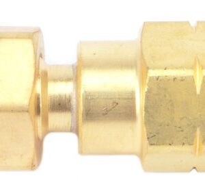 Forney 87805 Acetylene Regulator Adaptor, CGA 520 To CGA 510, B Tank to Regulator, 40-CF