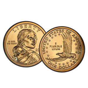 2000 p & d sacagawea golden dollar set