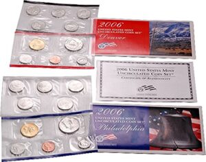 2006 - u.s. mint set - 20 coin uncirculated