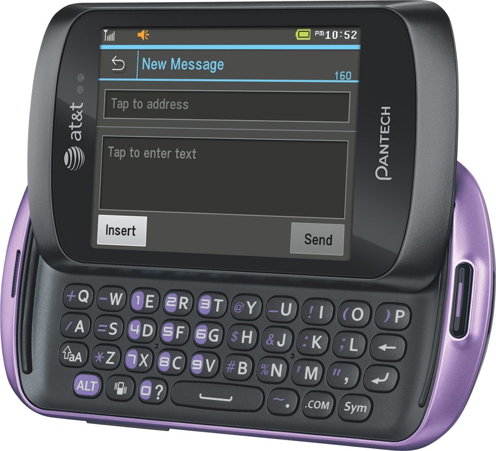 Pantech Swift, Purple (AT&T)