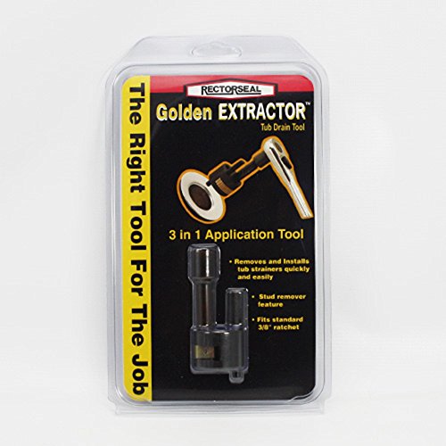 Rectorseal 97258 Golden Extractor Tub Drain Tool