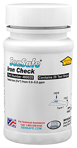 Industrial Test Systems 480025 SenSafe Iron Check, Fe+2