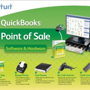 Intuit Quickbooks Point of Sale Multi-Store V11 2013 New User with Hw Retail