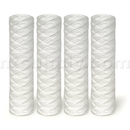 10" 5-Micron String Wound Sediment Filter (4-Pack