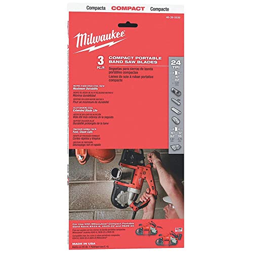 Milwaukee 24 TPI Compact Portable Band Saw Blade