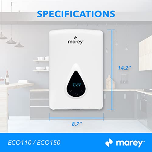 Marey ECO110 220V Self-Modulating 11 kW, Small, White