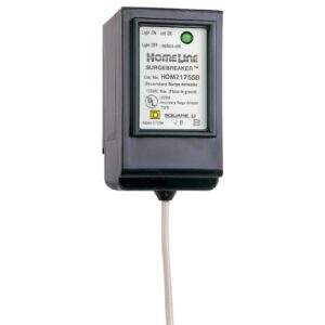 Square D - HOM2175SB Homeline SurgeBreaker, Surge Protection Device, 22.5kA, 120/240V, 1-Phase, 3-Wire,Black