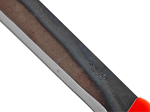 Svord Kiwi Machete, Swedish high Carbon Tool Steel Blade, Polypropylene Handle KM