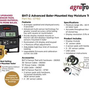 Agratronix BHT-2 Advanced Baler-Mounted Hay Moisture Tester