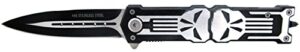 punisher glass breaker spring assisted knife black model: