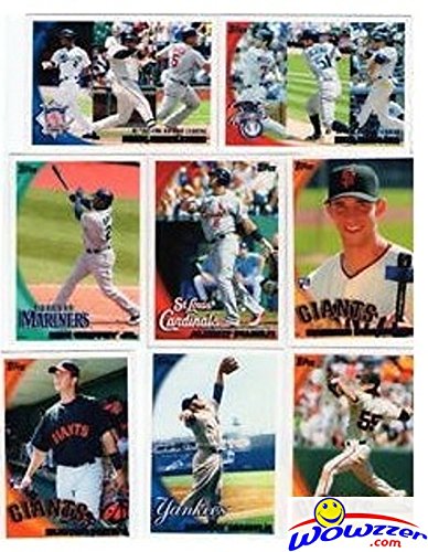 2010 Topps MLB Baseball Massive Complete 666 Card Factory Sealed Factory Set with #661 Stephen Strasburg Rookie Card and Exclusive 5 Card Bonus Set