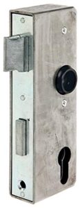 gah-alberts 413354 lock casing raw steel with galvanised lock backset 40 mm spacing 72 mm depth 30 mm