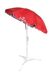 joeshade, portable sun shade umbrella, sunshade umbrella, sports umbrella, red