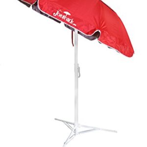 JoeShade, Portable Sun Shade Umbrella, Sunshade Umbrella, Sports Umbrella, RED