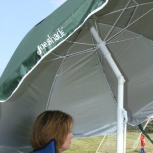 JoeShade, Portable Sun Shade Umbrella, Sunshade Umbrella, Sports Umbrella, RED