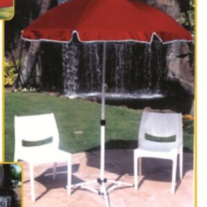 JoeShade, Portable Sun Shade Umbrella, Sunshade Umbrella, Sports Umbrella, RED