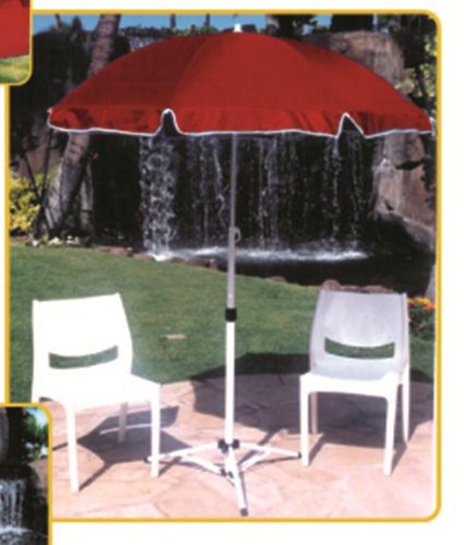 JoeShade, Portable Sun Shade Umbrella, Sunshade Umbrella, Sports Umbrella, RED