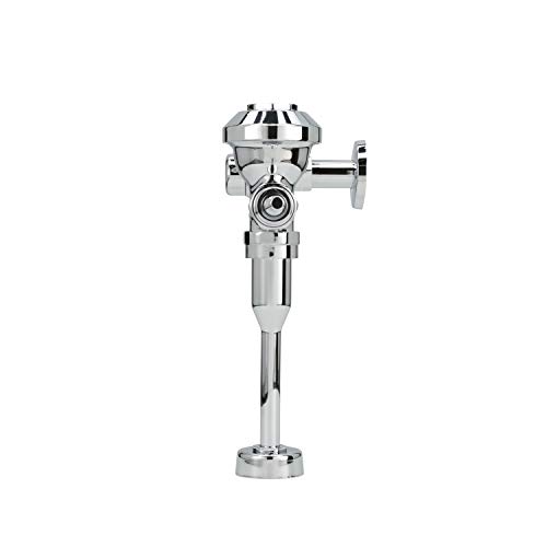 Zurn Z6003-EWS-YB-YC Aquaflush Exposed Manual Diaphragm Flush Valve with 0.5 GPF, Sweat Solder Kit, and Cast Wall Flange in Chrome