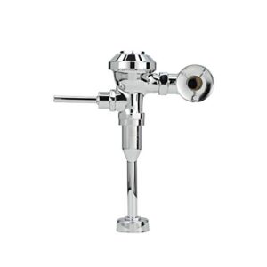 Zurn Z6003-EWS-YB-YC Aquaflush Exposed Manual Diaphragm Flush Valve with 0.5 GPF, Sweat Solder Kit, and Cast Wall Flange in Chrome