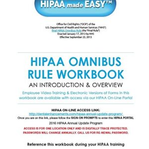 2023 OSHA & HIPAA made EASY TM ALL-IN-ONE DLX OSHA & HIPAA TRAINING + MANUALS PACKAGE for the DENTAL OFFICE