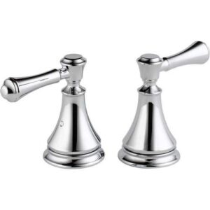 Delta Faucet H697 Cassidy Two Lever Roman Tub Handle Kit, Chrome,4.81 x 4.81 x 4.81 inches