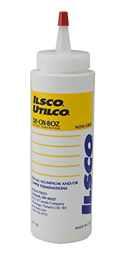 Ilsco DE-OX-8OZ Oxide Inhibitor 8 OZ, Silver