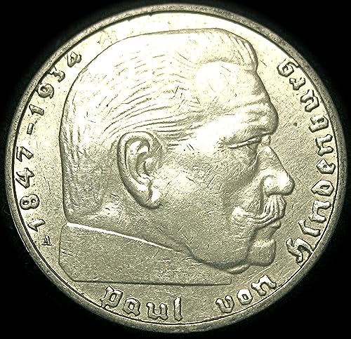 1936-1939 Silver 2 Reichsmark