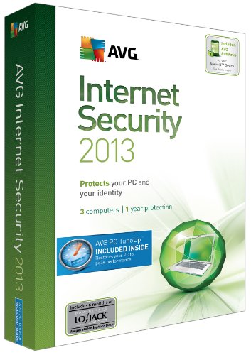 AVG Internet Security + PC Tune Up 2013 - 3 Users 1 Year