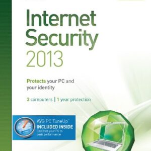 AVG Internet Security + PC Tune Up 2013 - 3 Users 1 Year