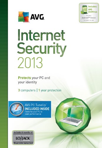 AVG Internet Security + PC Tune Up 2013 - 3 Users 1 Year