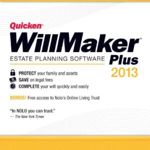 Quicken WillMaker Plus 2013 [Old Version]