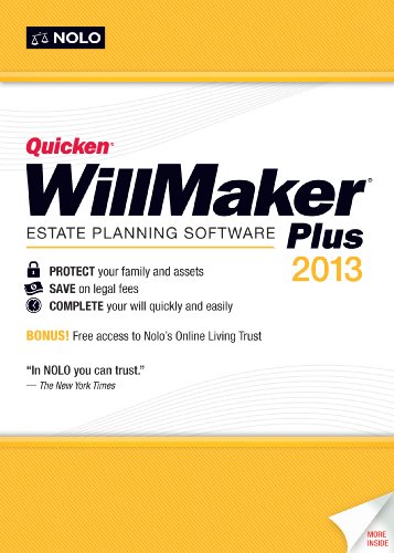 Quicken WillMaker Plus 2013 [Old Version]