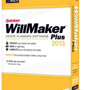 Quicken WillMaker Plus 2013 [Old Version]