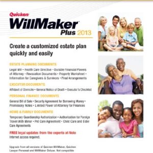 Quicken WillMaker Plus 2013 [Old Version]