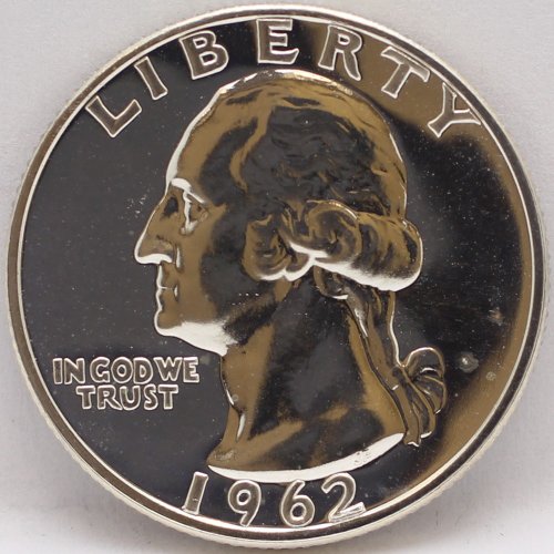 1962 Proof Silver Washington Quarter