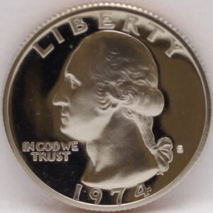 1974-s proof washington quarter