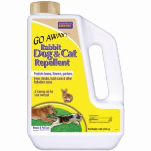 go away rabbit, dog & cat repellent, 3-lbs.