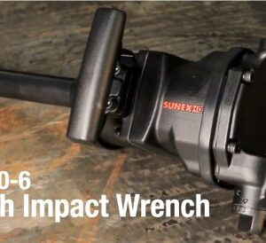 Sunex Tools (SX4360-6) 1" Lightweight Super Duty Impact Wrench with 6" Anvil