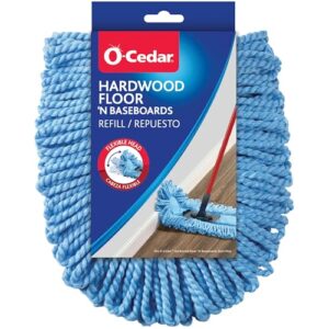 o-cedar dual-action dust mop refill,blue