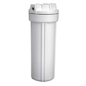 watts water technologies fh4200ww12 flow-pur replacement filter housing and canister, white