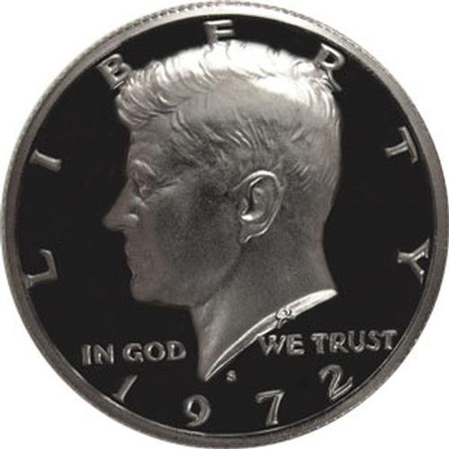 1972 S Gem Proof Kennedy Half Dollar US Coin