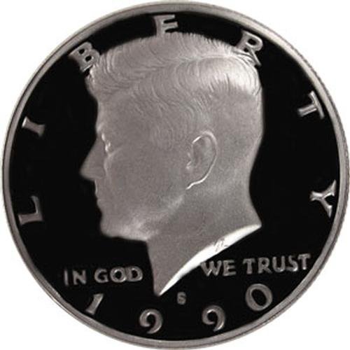 1990 S Gem Proof Kennedy Half Dollar US Coin