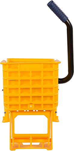 Carlisle FoodService Products 36908W04 Side Press Wringer, 15" Length x 11" Width x 9.88" Height, Yellow, For 26 qt and 35 qt Mop Bucket