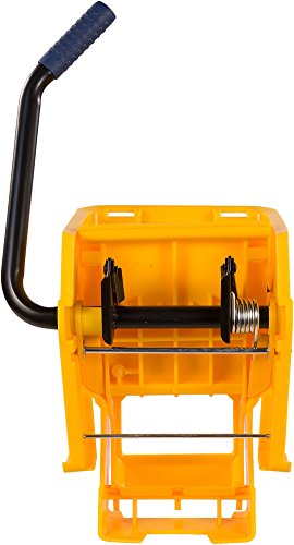 Carlisle FoodService Products 36908W04 Side Press Wringer, 15" Length x 11" Width x 9.88" Height, Yellow, For 26 qt and 35 qt Mop Bucket