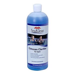 seaklear chitosan clarifier for spas, 1 quart bottle