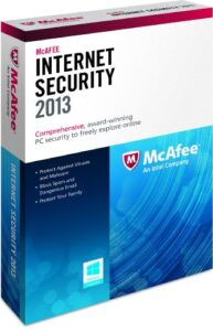 mcafee internet security 3pcs 2013