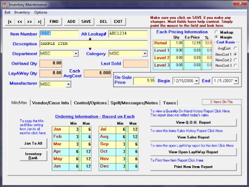 ezpos Point-of-Sale Software