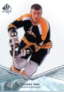 2011 upper deck sp authentic hockey card (2011-12) #94 bobby orr mint