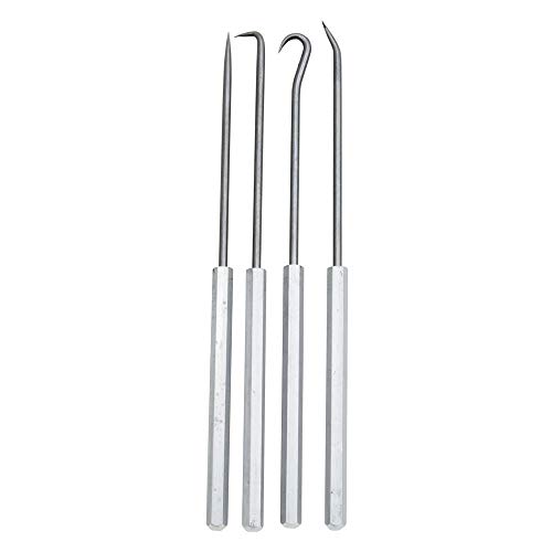 Ullman - PH-4 PH 4 Hook and Pick Set - High Carbon Polished Steel Hand Tools with Aluminum Handles. Workshop Tools