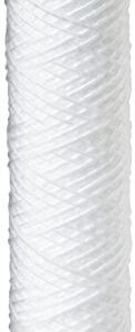 Pentair Pentek WP5BB20P Big Blue Sediment Water Filter, 20-Inch, Whole House Polypropylene String-Wound Filter Cartridge, 20" x 4.5", 5 Micron